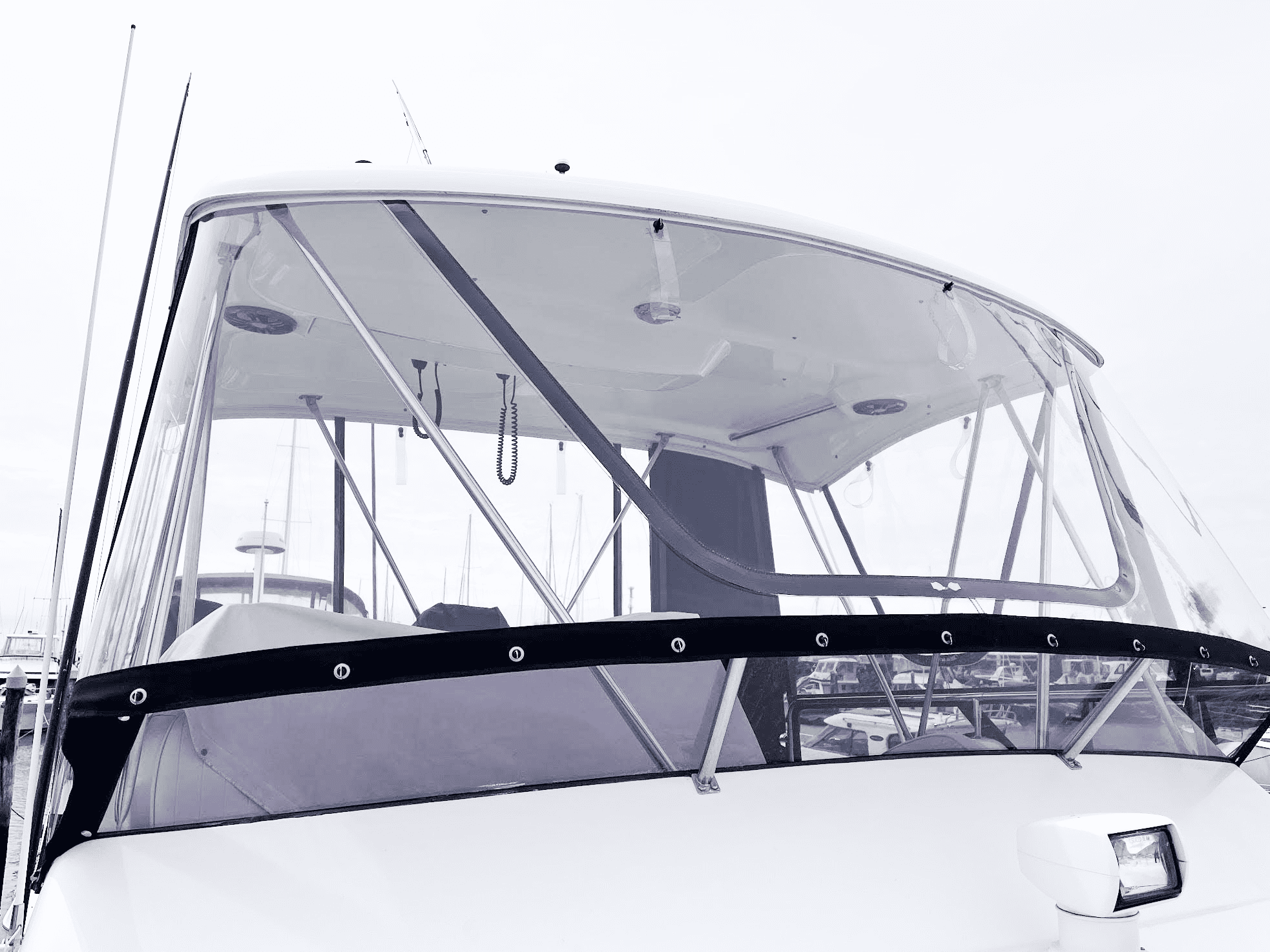 Caribbean 35 Flybridge Enclosure - International Achievement Awards